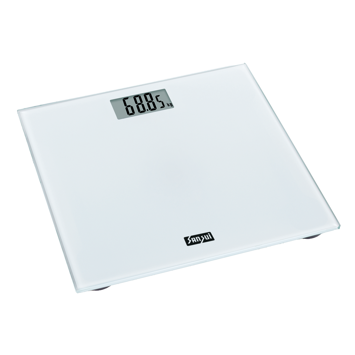 Sansui Personal Weighing Scale, Bathroom Weight Machine with Large LCD ...